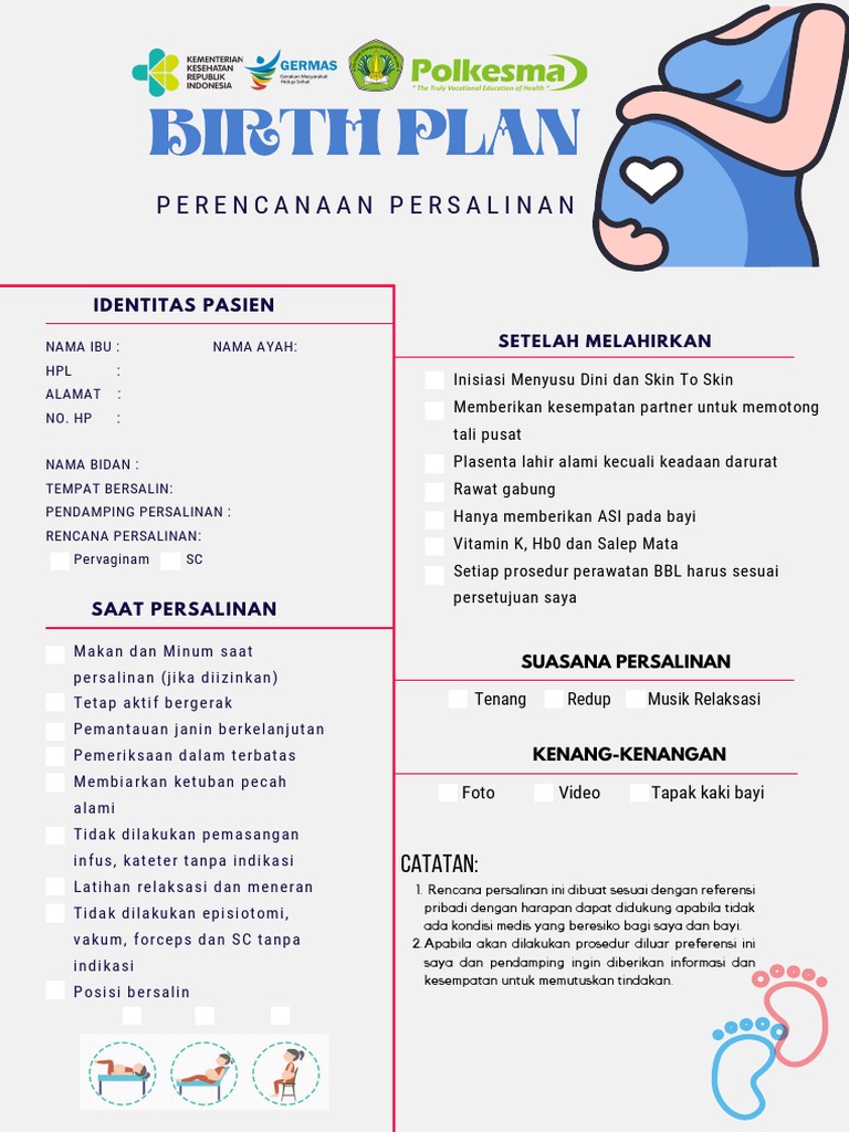 Birth Plan | PDF