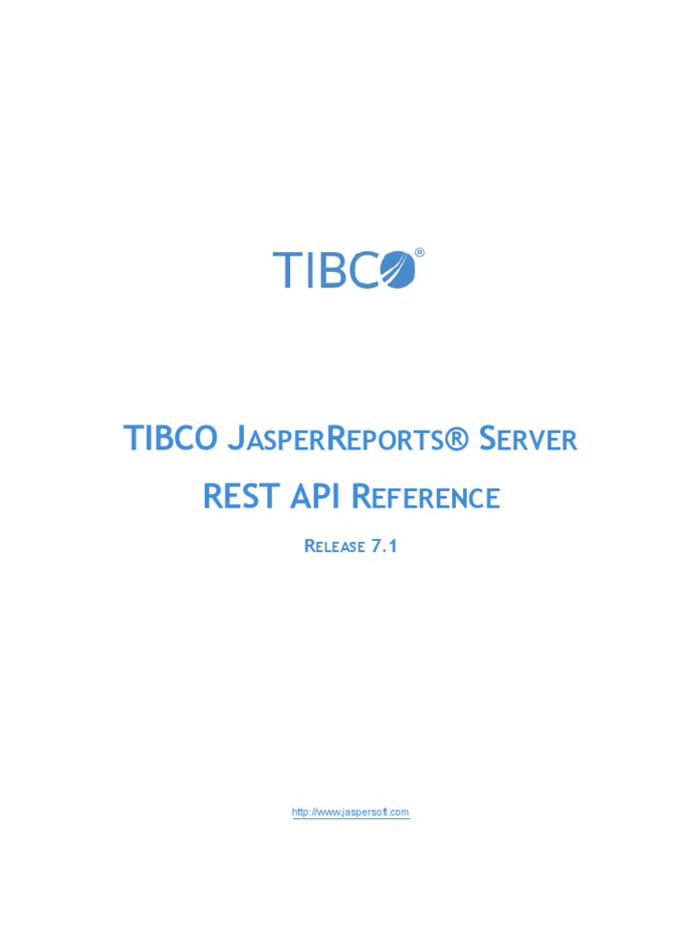 JasperReports Server REST API Reference | PDF | Representational State Transfer | Hypertext ...