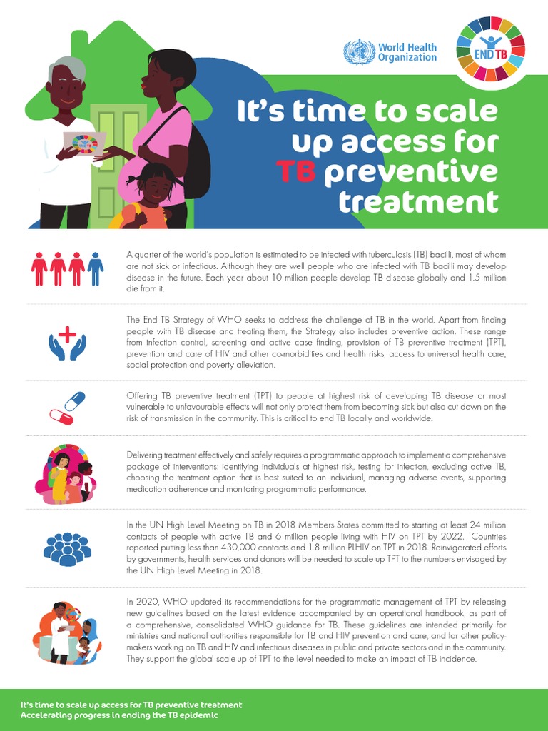 TB Prevention Factsheet | PDF | Tuberculosis | World Health Organization
