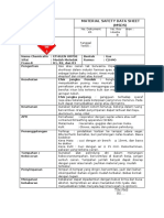 Contoh Halaman MSDS | PDF