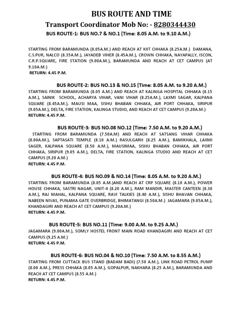 574 - New Bus Route 2021-2022 | PDF
