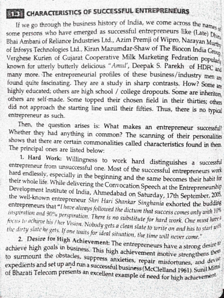 Entrepreneurial Development | PDF