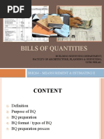BQ and Preparation of BQ | PDF | Specification (Technical Standard ...