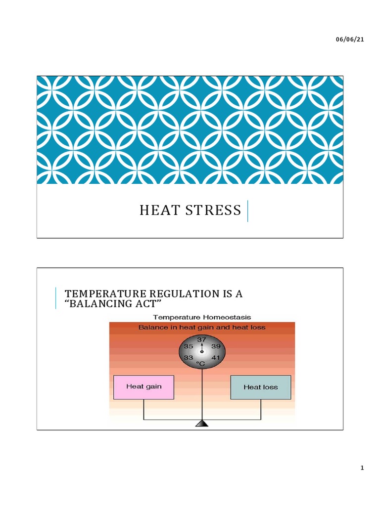 05 Heat Stress | PDF