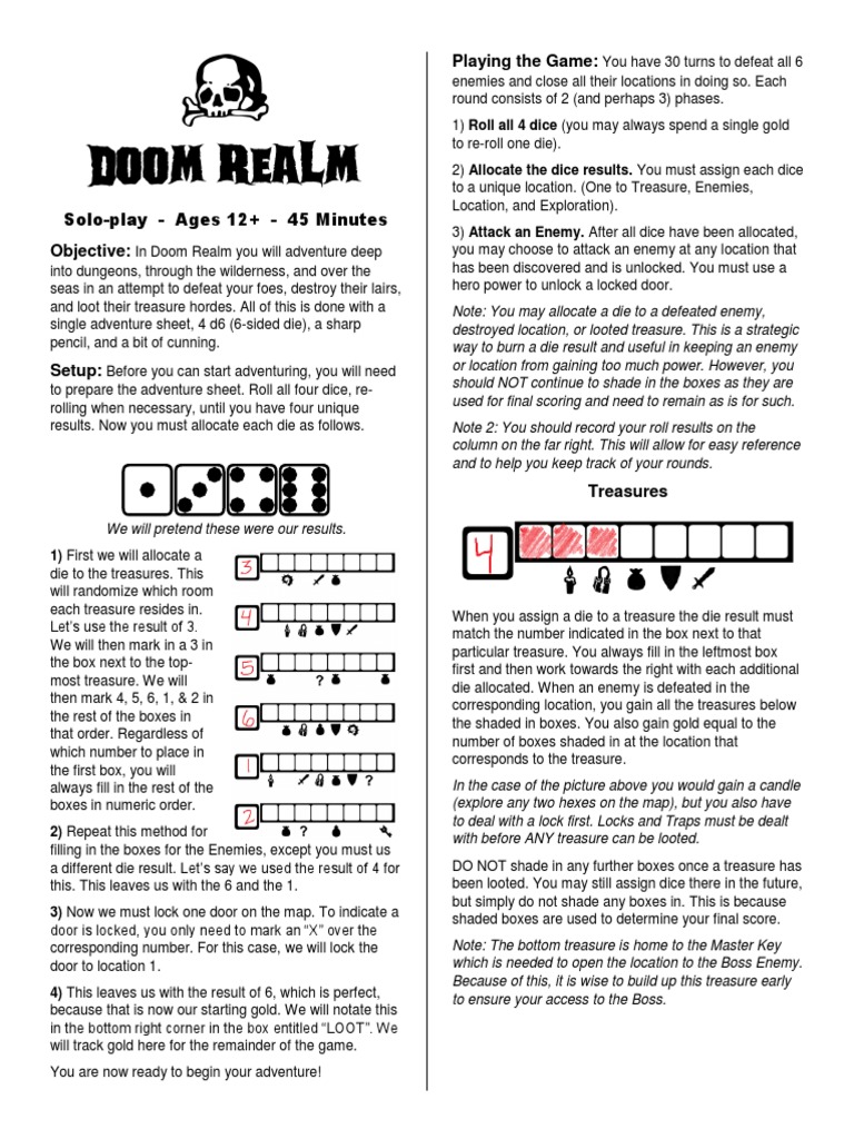 Doom Realm: Playing The Game | PDF | Gaming