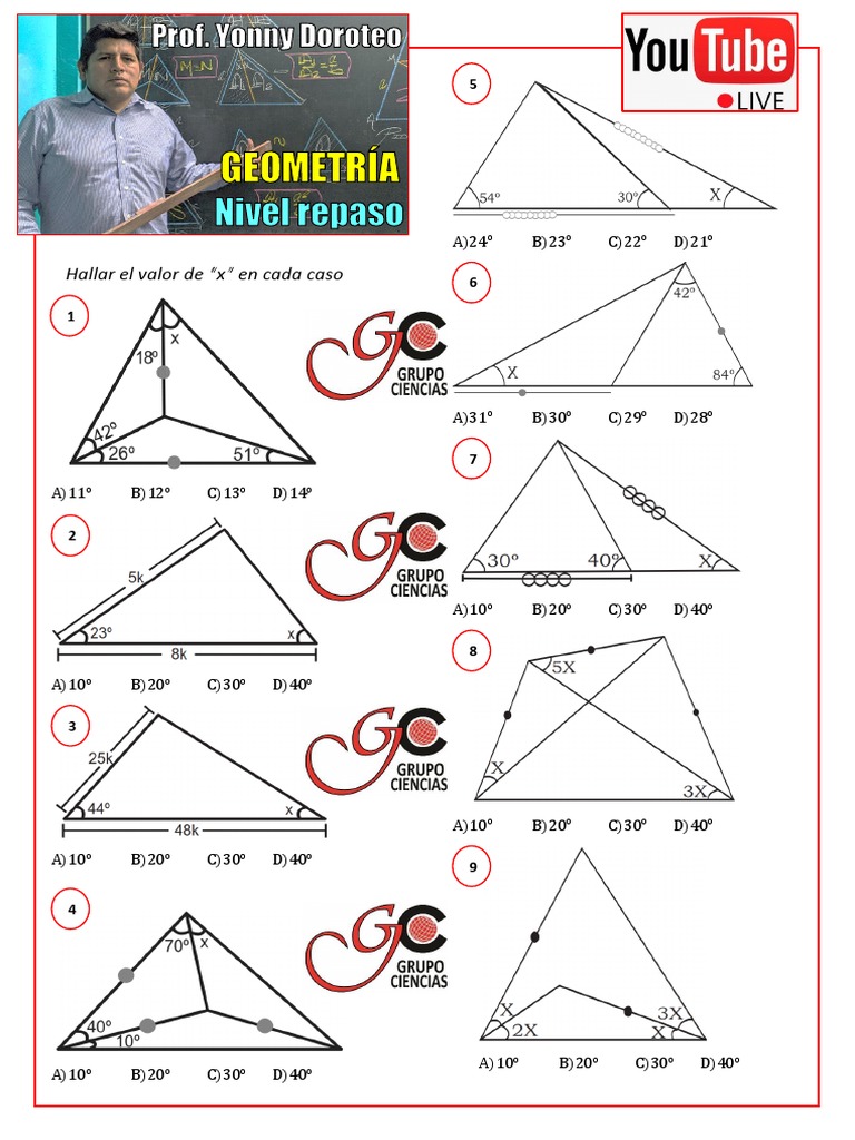 Seminario Virtual Geometria 04 | PDF | Métodos y materiales de enseñanza