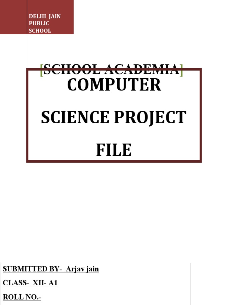 Python Project File | PDF | My Sql | Databases