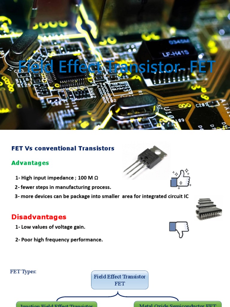 3-Field Effct Transistor | PDF | Field Effect Transistor | Mosfet