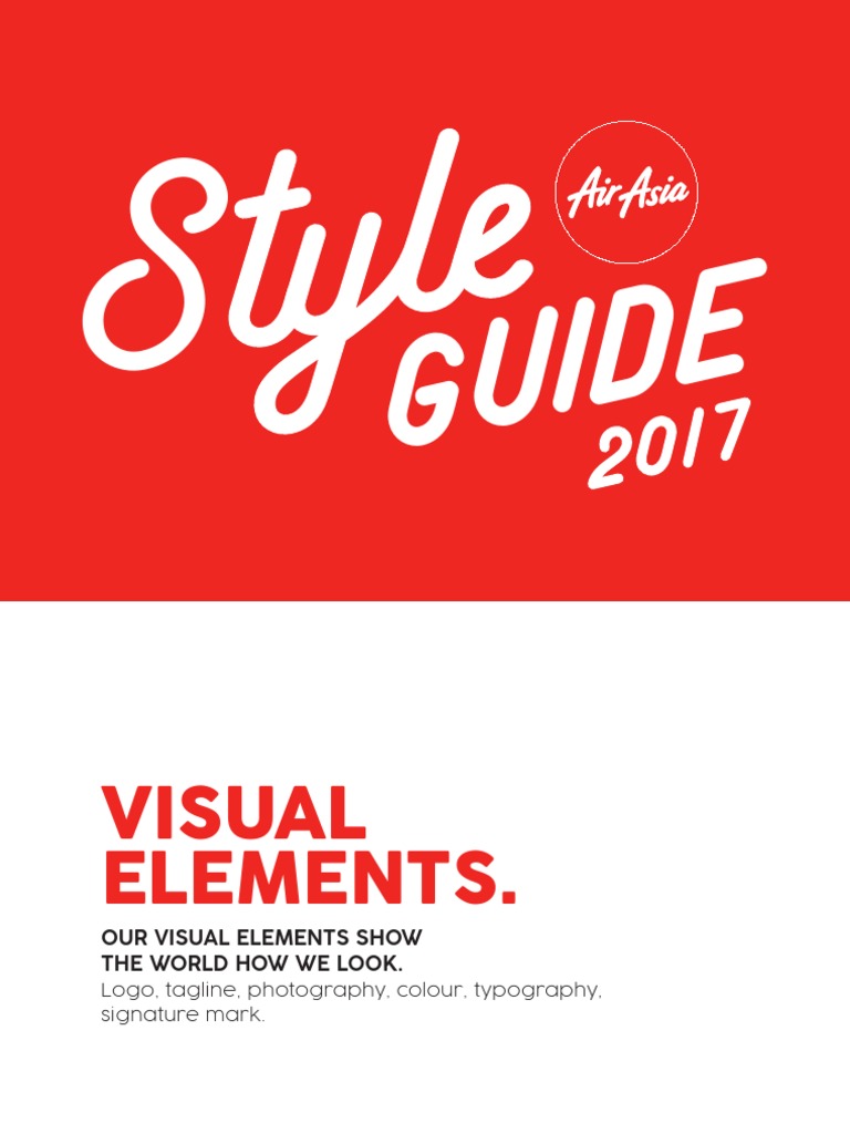 AirAsia Logo and Branding Guidelines | PDF | Logos | Graphic Design