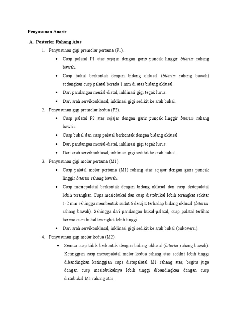 Penyusunan Anasir | PDF