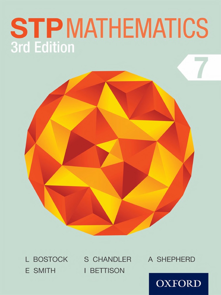 STP Mathematics 7 3rd Edition 2018 | PDF