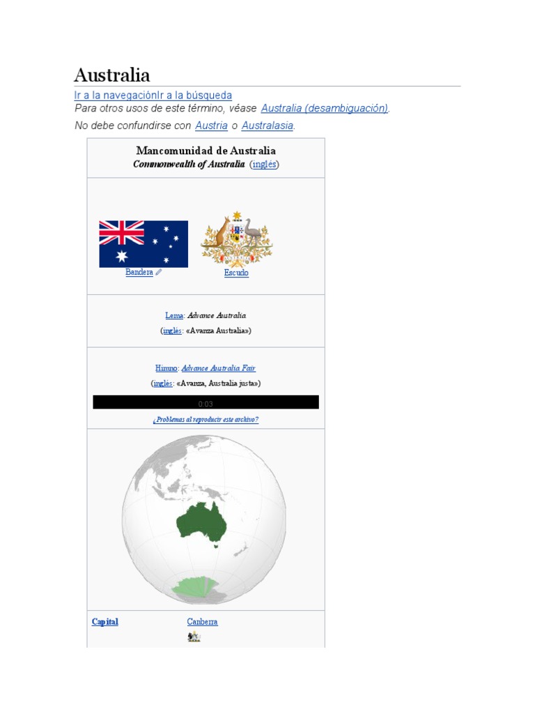 Australia | PDF | Australia