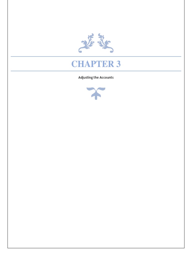 Chapter 3 | PDF | Debits And Credits | Book Value