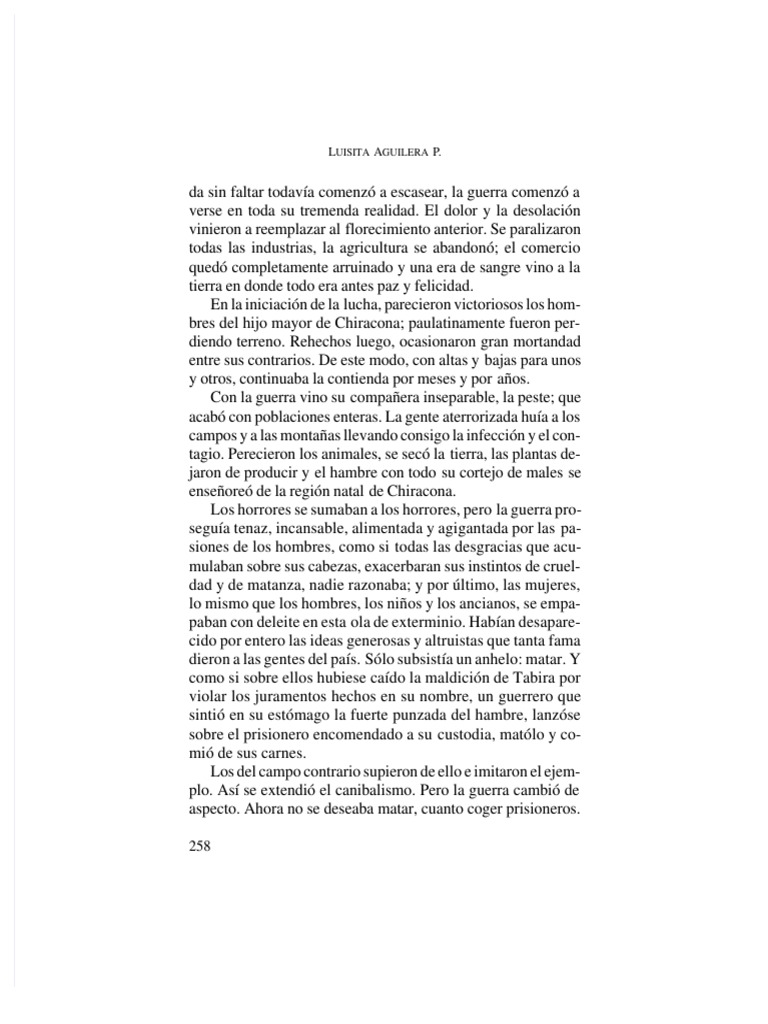 Leyendas Panameñas: Tabira y Tepesa | PDF | Amor