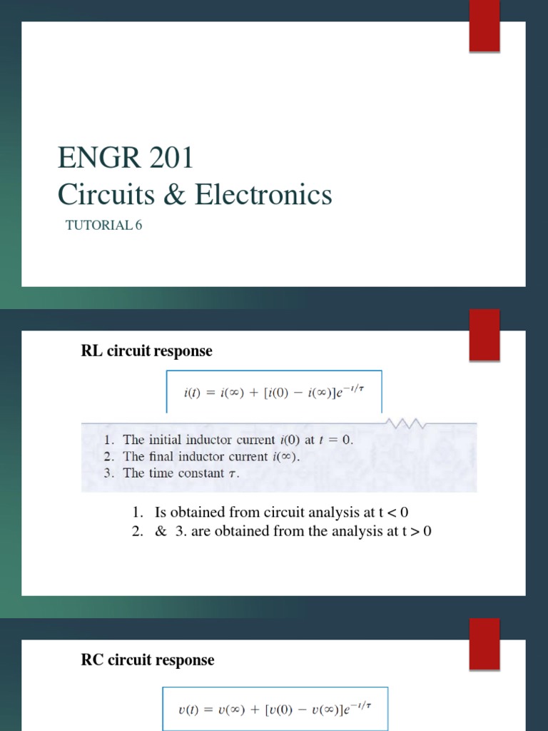 ENGR 201 - Tutorial 6 | PDF | Science & Mathematics