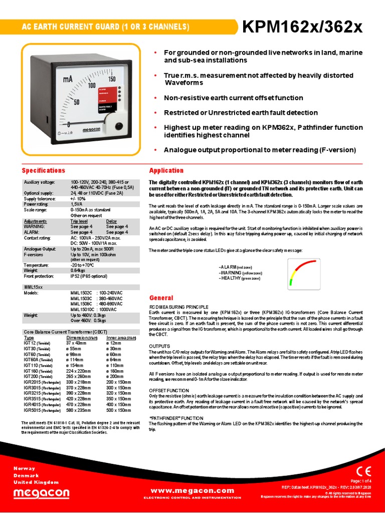 AC Earth Current Guard | PDF | Transformer | Electromagnetism