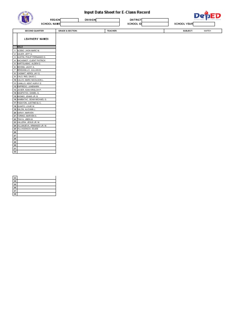 Grade 4-6 - 2ND Quarter Mapeh | PDF