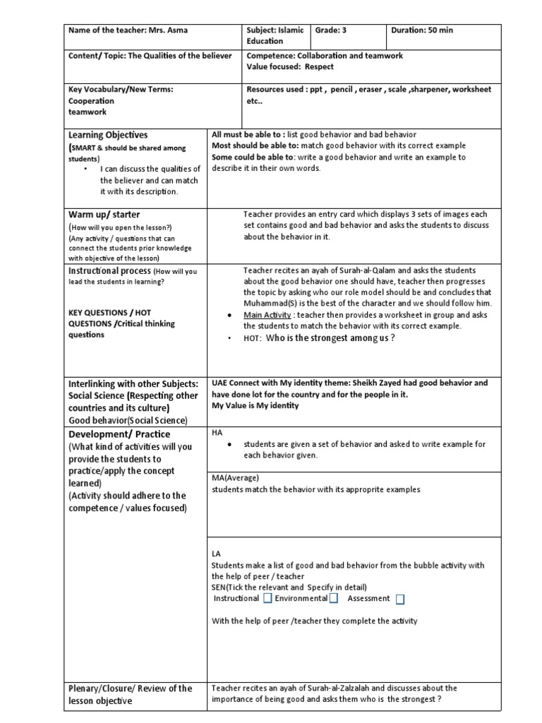Learning Objectives (: SMART & Should Be Shared Among Students) | PDF ...