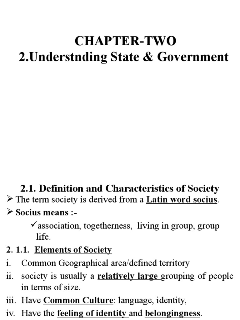 Understanding State Structures and Relationships | PDF | Constitution ...