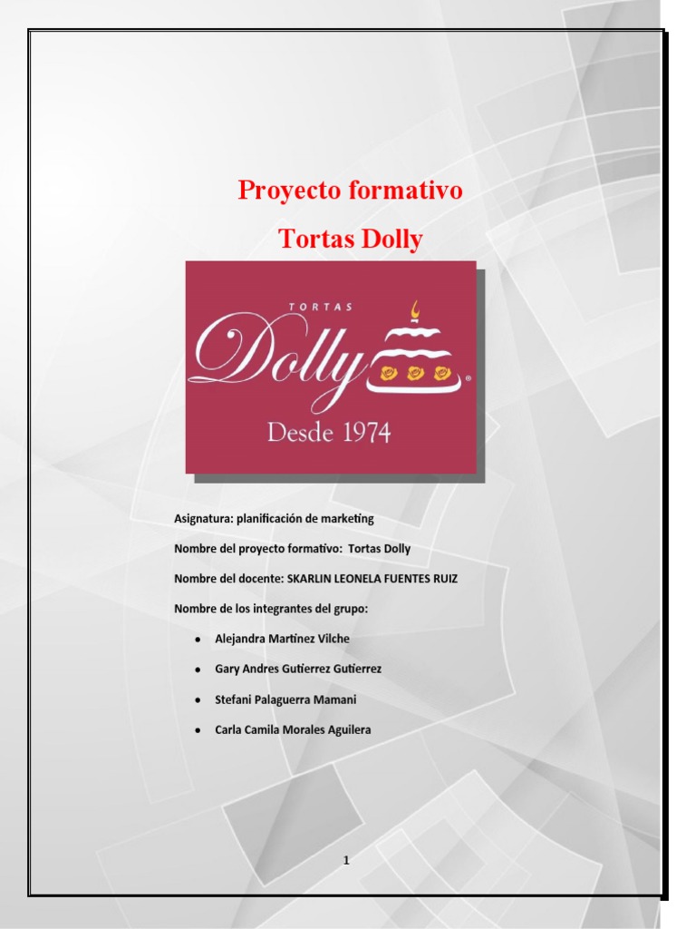Proyecto Formativo Final Planificacion de MKT | PDF | Análisis FODA | Marketing