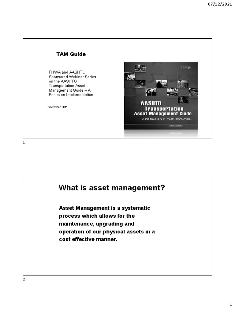 Highway Asset Management | PDF | Asset Management | Road Surface