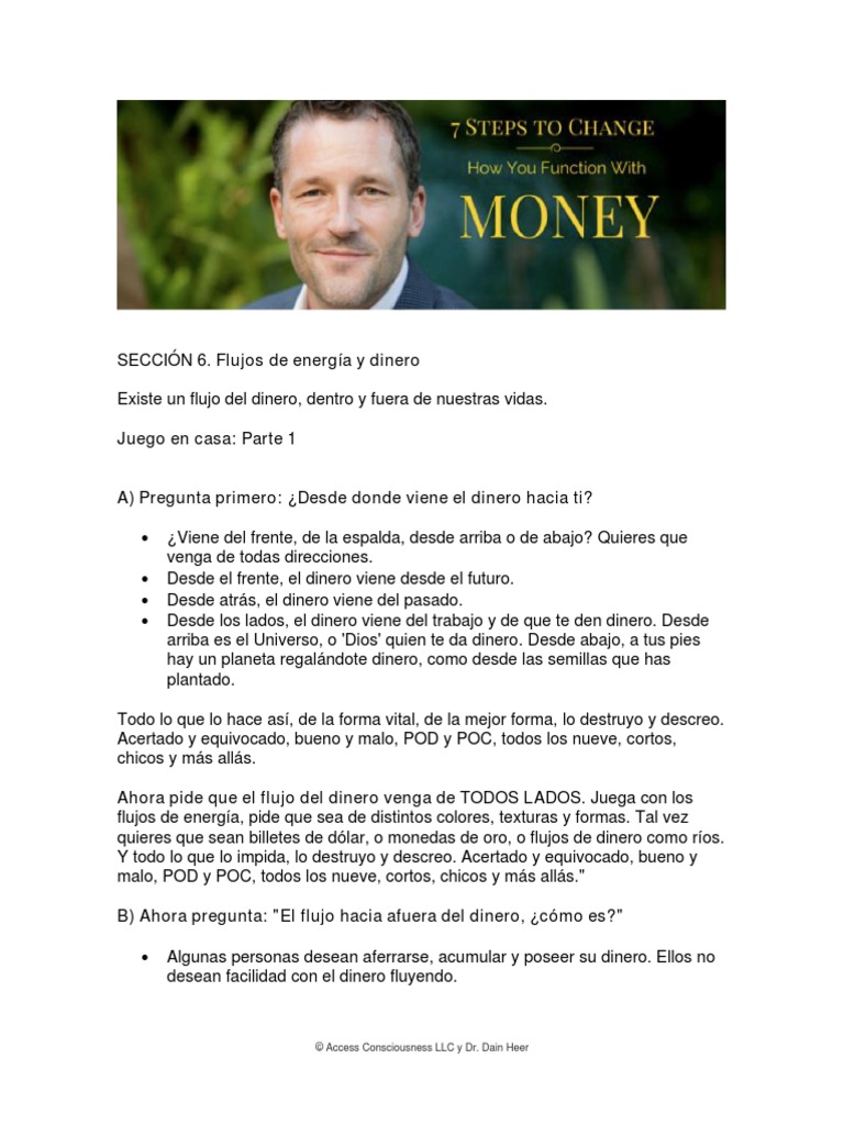 Ok Spanish Section 6 Part 1 Homeplay Energy Flows Money 1 | PDF