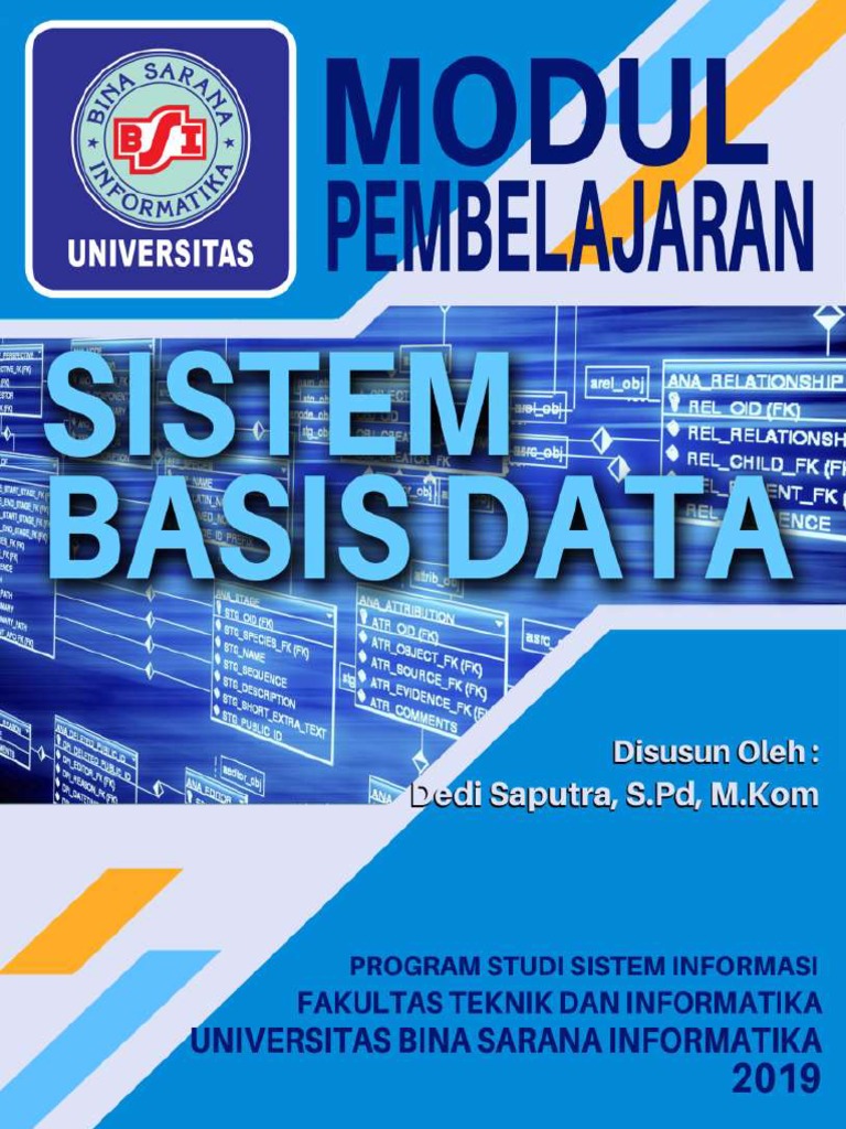 Modul Sistem Basis Data | PDF