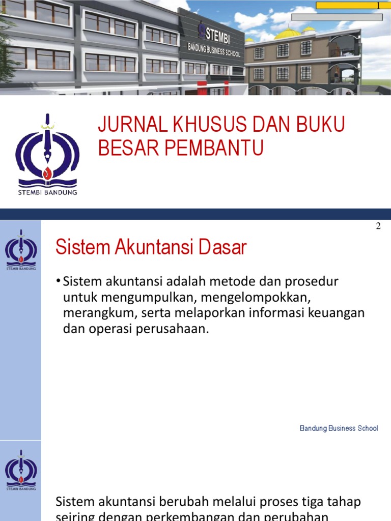 Jurnal Khusus Dan BBP | PDF