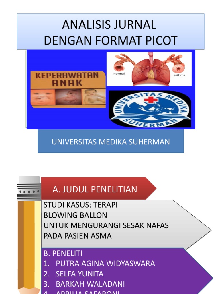 Analisis Jurnal Format Picot - Asma Pada Anak | PDF