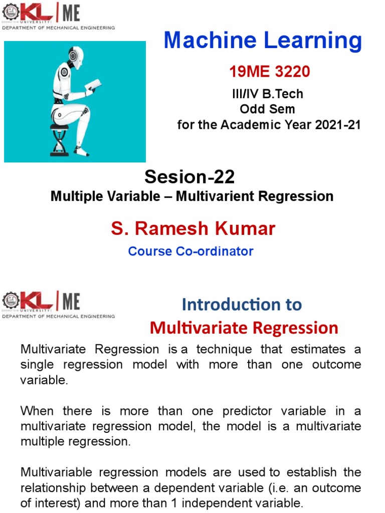 2-Multivarient Regression Using Python | PDF | Regression Analysis ...