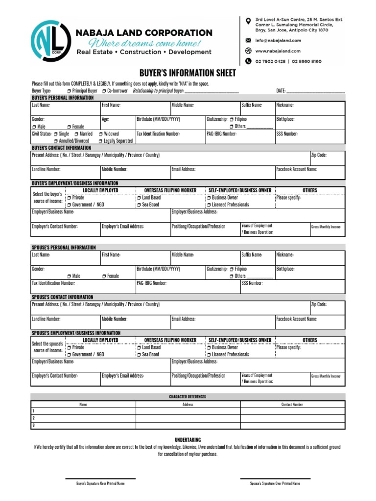 Forms Bis 1 | PDF | Employment | Marriage