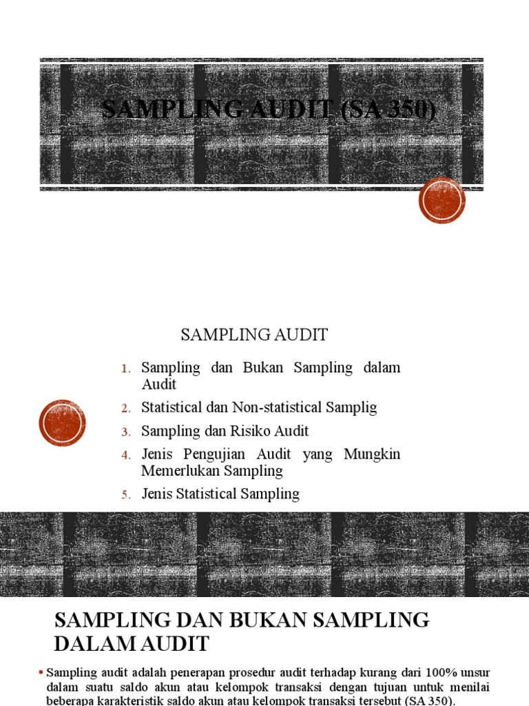 Risiko Sampling dalam Audit | PDF