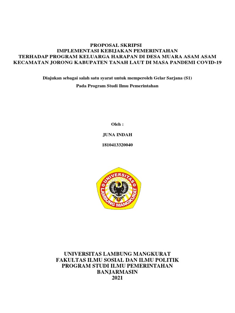 Skripsi Jidah - 1 Revisi | PDF