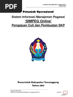 Panduan SIMPEG PPPK Balikpapan | PDF