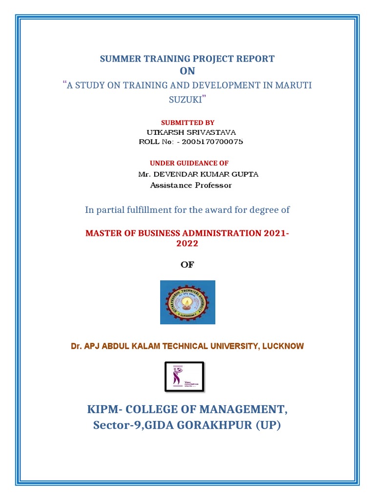 A Comprehensive Analysis of Training and Development Practices at ...