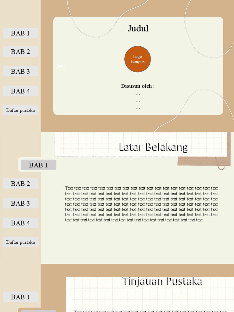 Template Skripsi Pt.1 | PDF