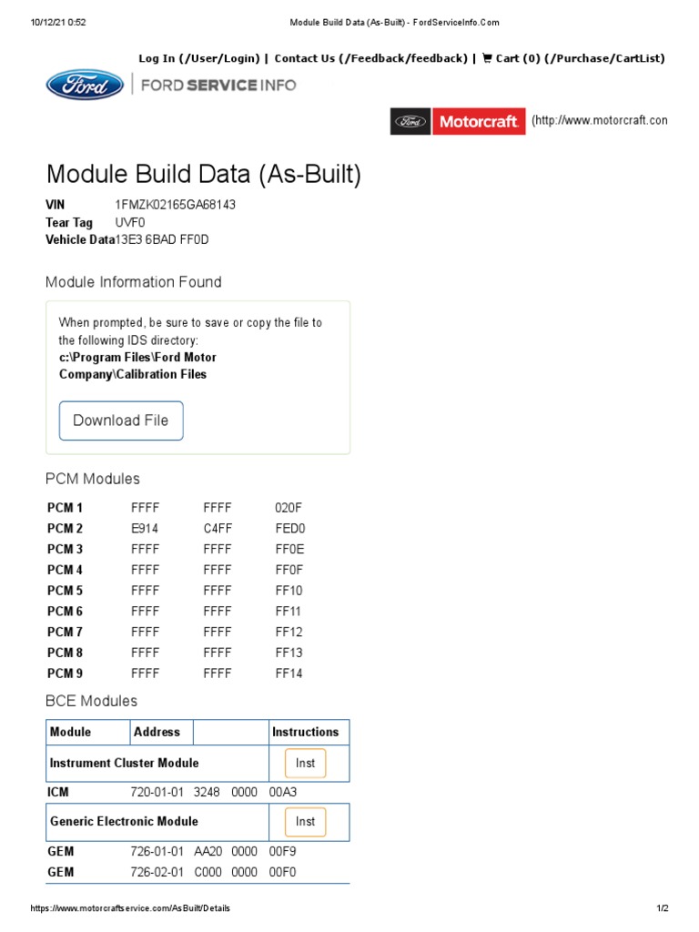 Module Build Data (As-Built) | PDF | Internet Privacy | Software
