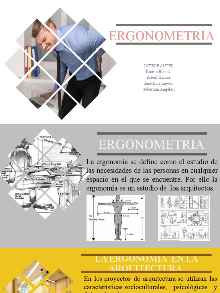 Ergonometria Exposicion Completa 2 | PDF