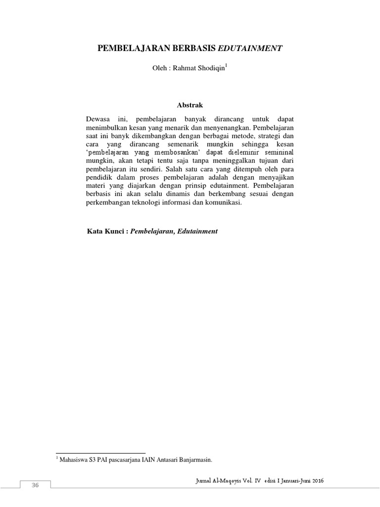 Edutainment. PB | PDF