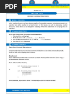 Control Flow Statements | PDF | Control Flow | Computer Programming