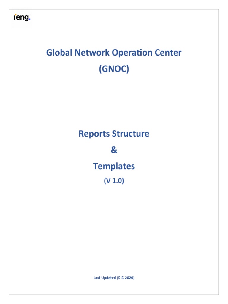 GNOC Reports Structure | PDF | Computer Science | Business
