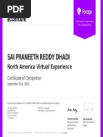 Forage Certificate | PDF