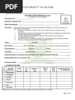 Tica Application Form | PDF | Thailand | Medical Specialties