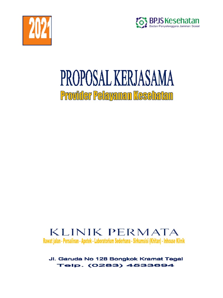 Proposal Kerjasama Klinik Permata Dengan Perusahaan | PDF