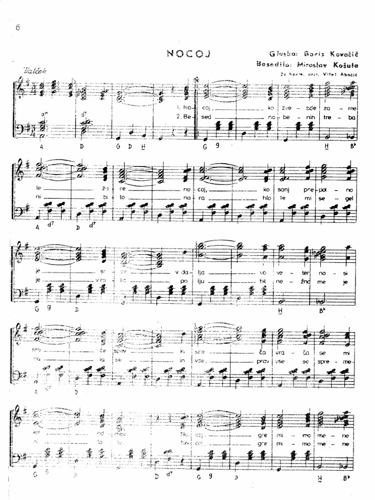 (N) Boris Kovacic - Nocoj | PDF