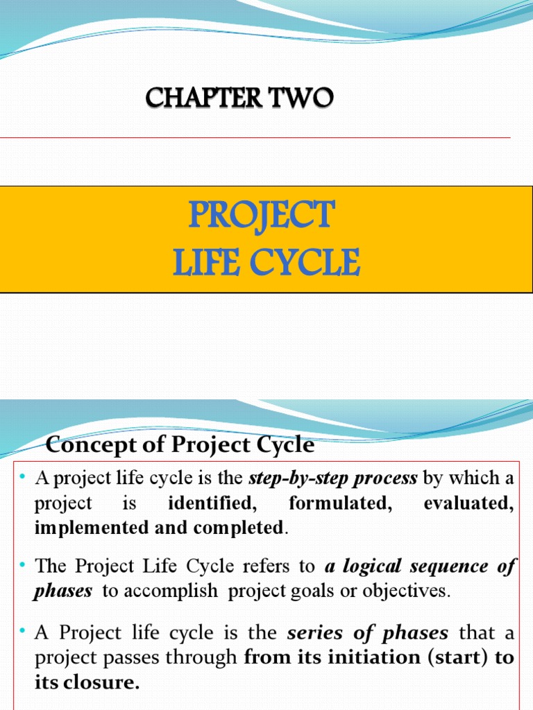 Chapter 2 - Project Life Cycle | PDF | Feasibility Study | Real Estate ...