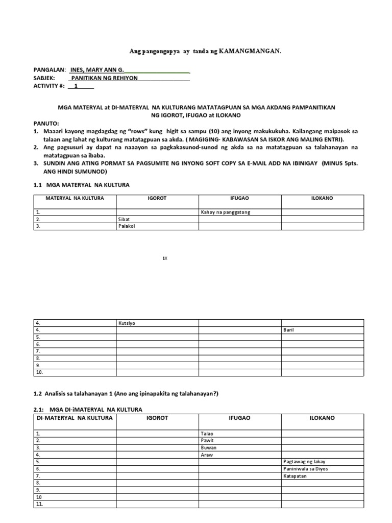 PAN150 - 2ndsem2021 Ines, Mary Ann | PDF
