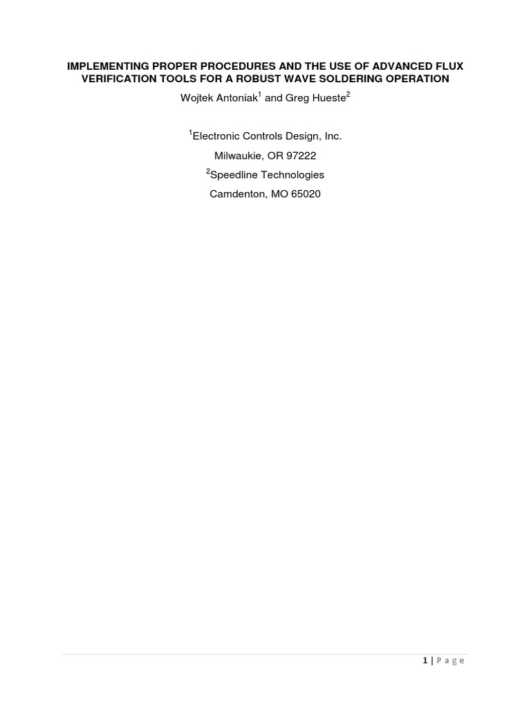 Fluxometer Spray Fluxing Paper | PDF | Soldering | Printed Circuit Board