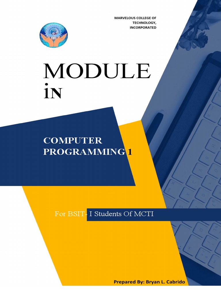 Module in CC102 Computer Programming 1 | PDF | C++ | Subroutine