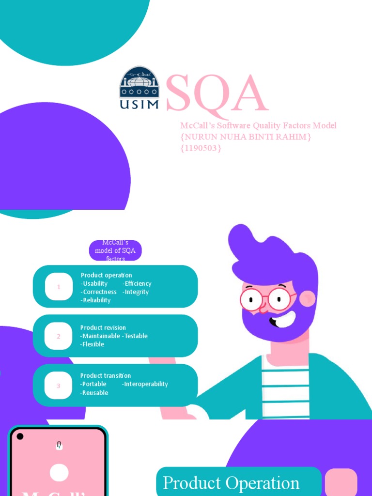 Mccall'S Software Quality Factors Model (Nurun Nuha Binti Rahim) (1190503) | PDF | Usability ...
